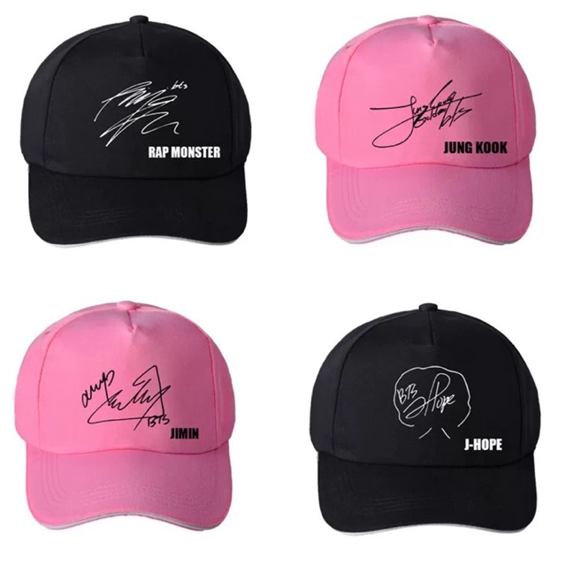 Signature BTS hat (latest model) | Shopee Philippines