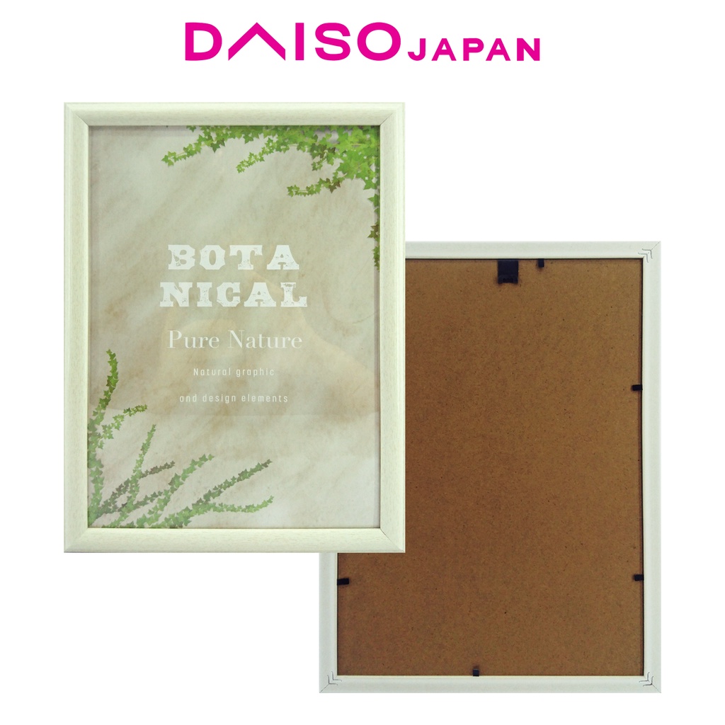 Daiso A4 White Simple Photo Frame | Shopee Philippines