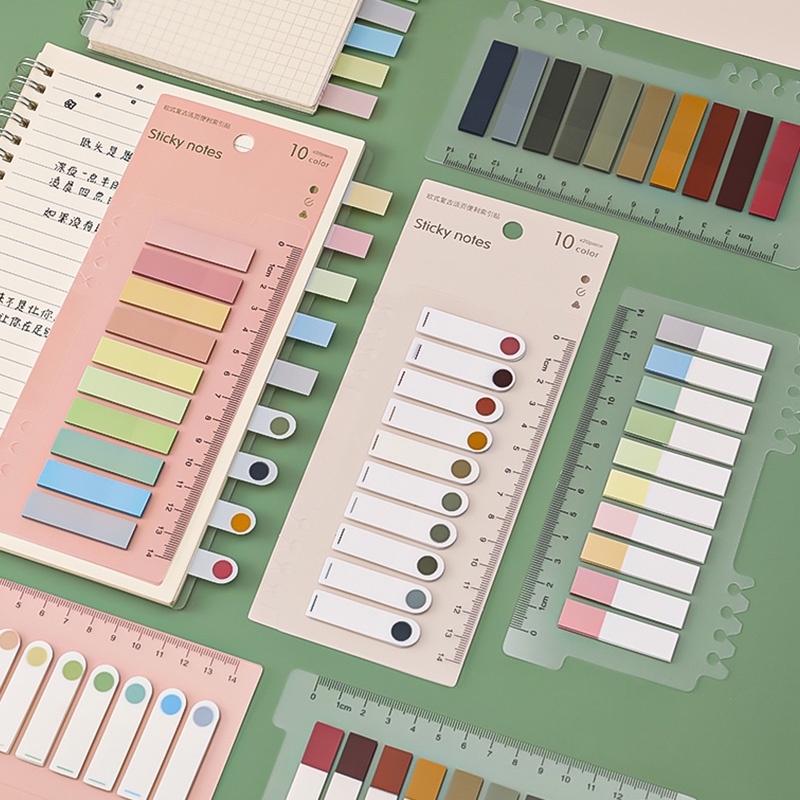 200 Sheets Translucent Morandi Color Label Stickers Set Student ...