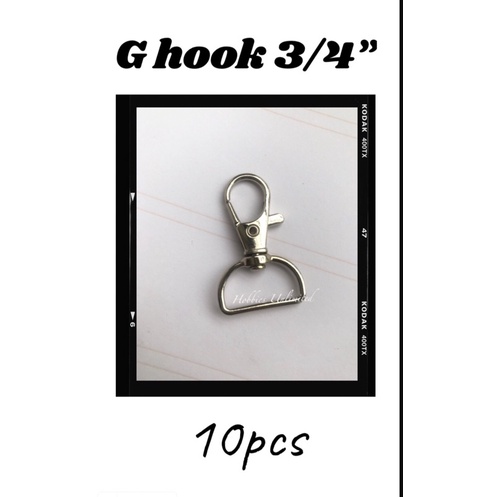 G hook 3/4” 10pcs (for crafts/ID) | Shopee Philippines