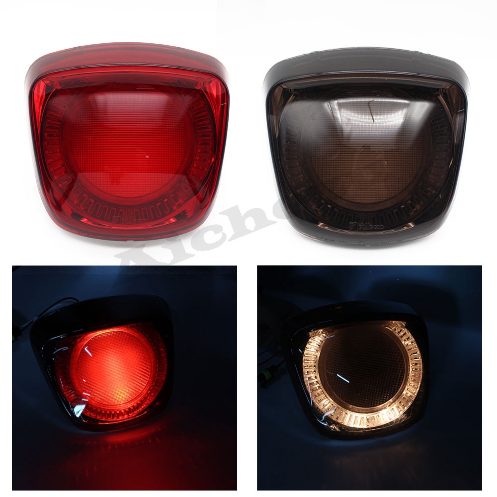 Motorcycle LED Tail Light Signal Color Changing Light for Vespa Spint ...