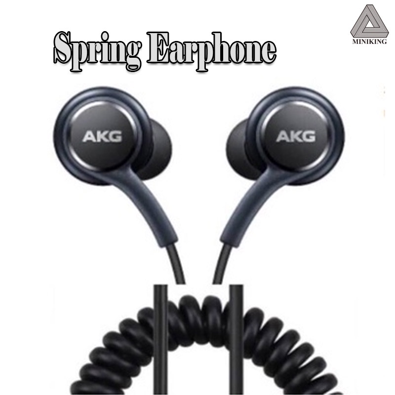 Original AKG Headphone Portable Audio Earphone Spring headset in Ear ...