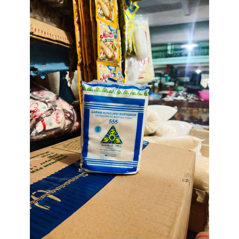 Fine Salt Cap 555 150 gr, 500 gr, 1000 gr | Shopee Philippines