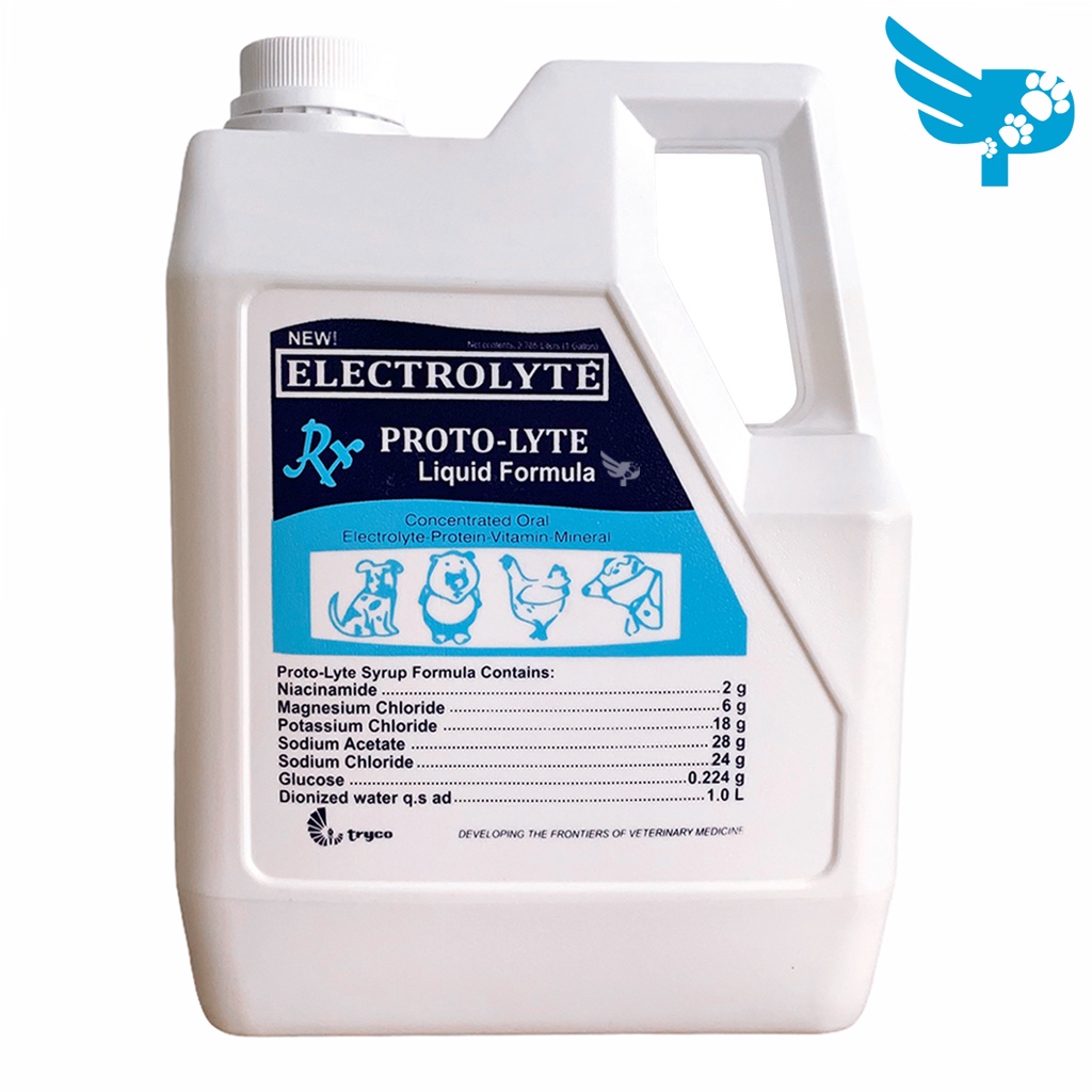 Protolyte 1 Gallon - Electrolyte - Proto-lyte - Tryco - petpoultryph ...