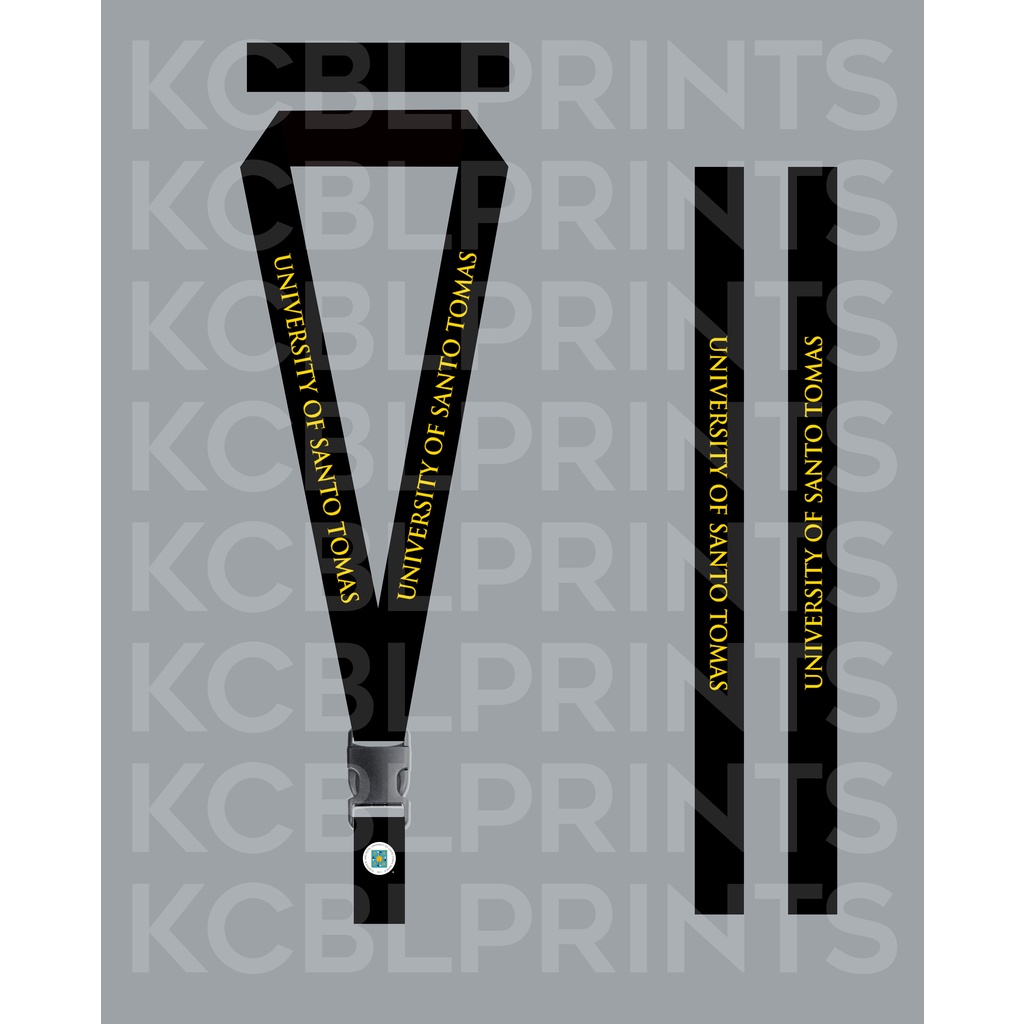 University of Santo Tomas (UST) ID lace lanyard readymade | Shopee ...
