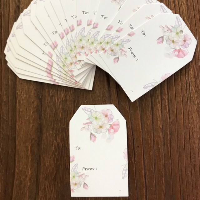 Hang Tag Flower (5Pcs) | Shopee Philippines