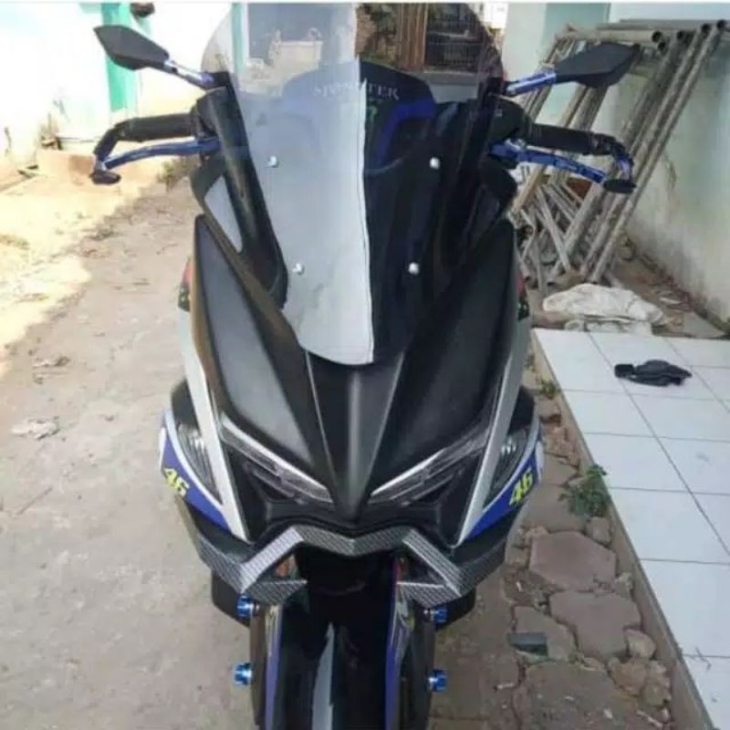 Yamaha Aerox 155 shield, Aerox cover, Aerox Windshield frame | Shopee ...