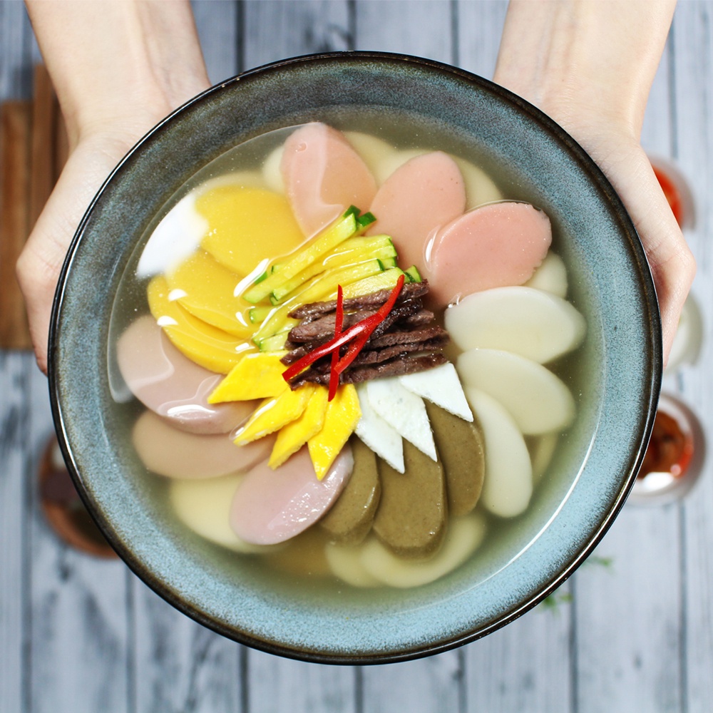 GOODFOOD365 Natural powder Five-color rice cake soup made of Korean ...