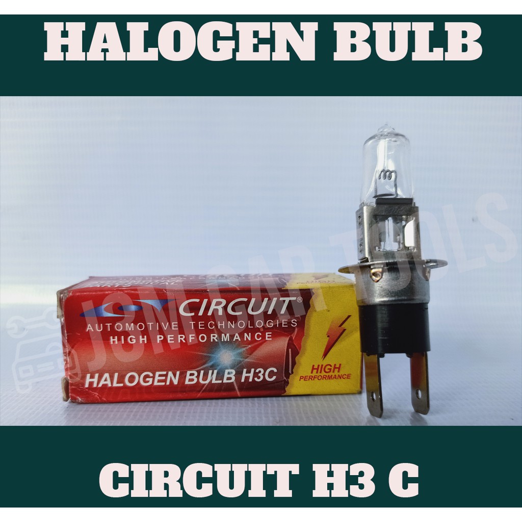 Halogen Bulb Circuit H3C 12V / 24V; 55W / 70W / 100W | Shopee Philippines