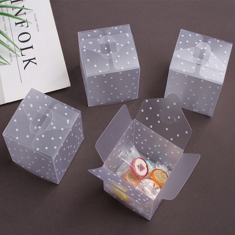 Pvc box Candy Box Gift Box 6x6x6cm | Shopee Philippines