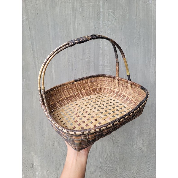 Native Nito Fruit Tray 12x12x3 inch | Shopee Philippines