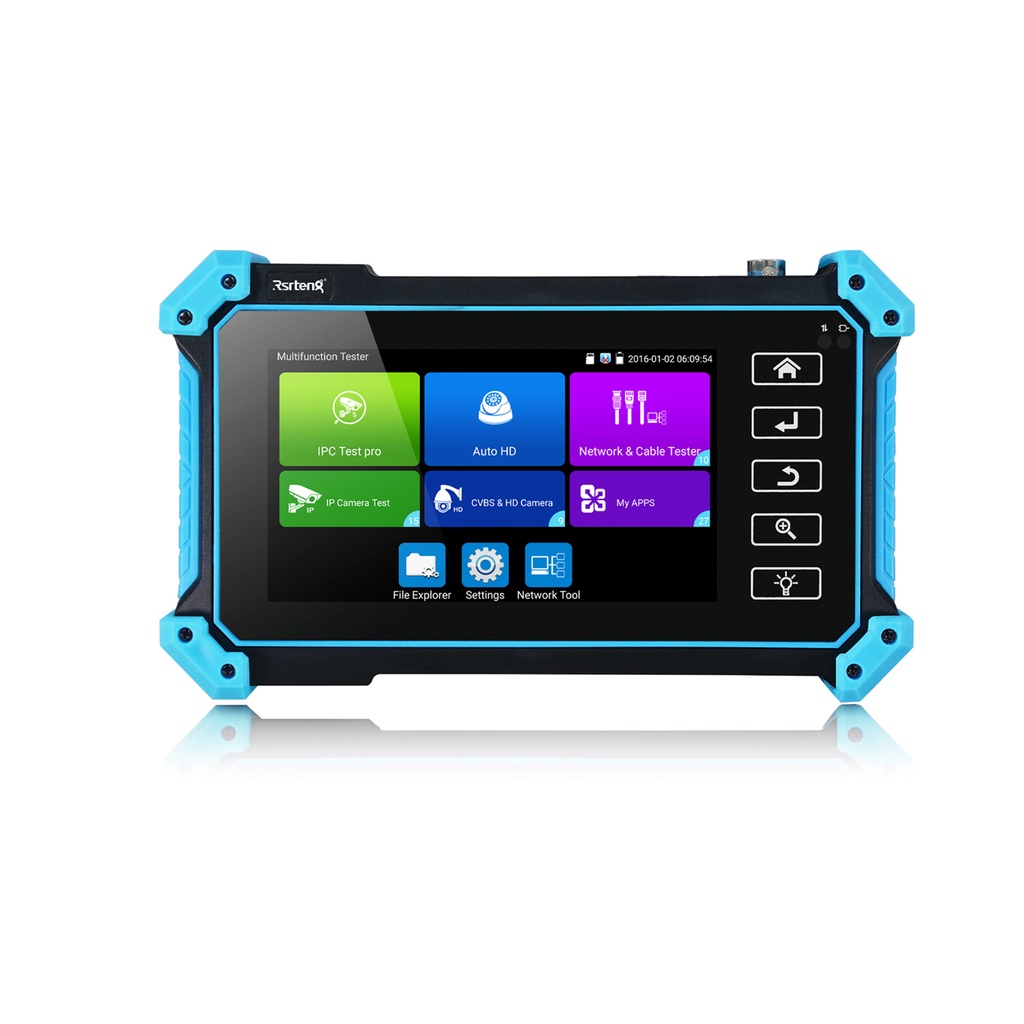 Rsrteng IP Camera Tester, IPC-5100 Plus 8MP AHD CVI TVI CVBS IP Camera ...