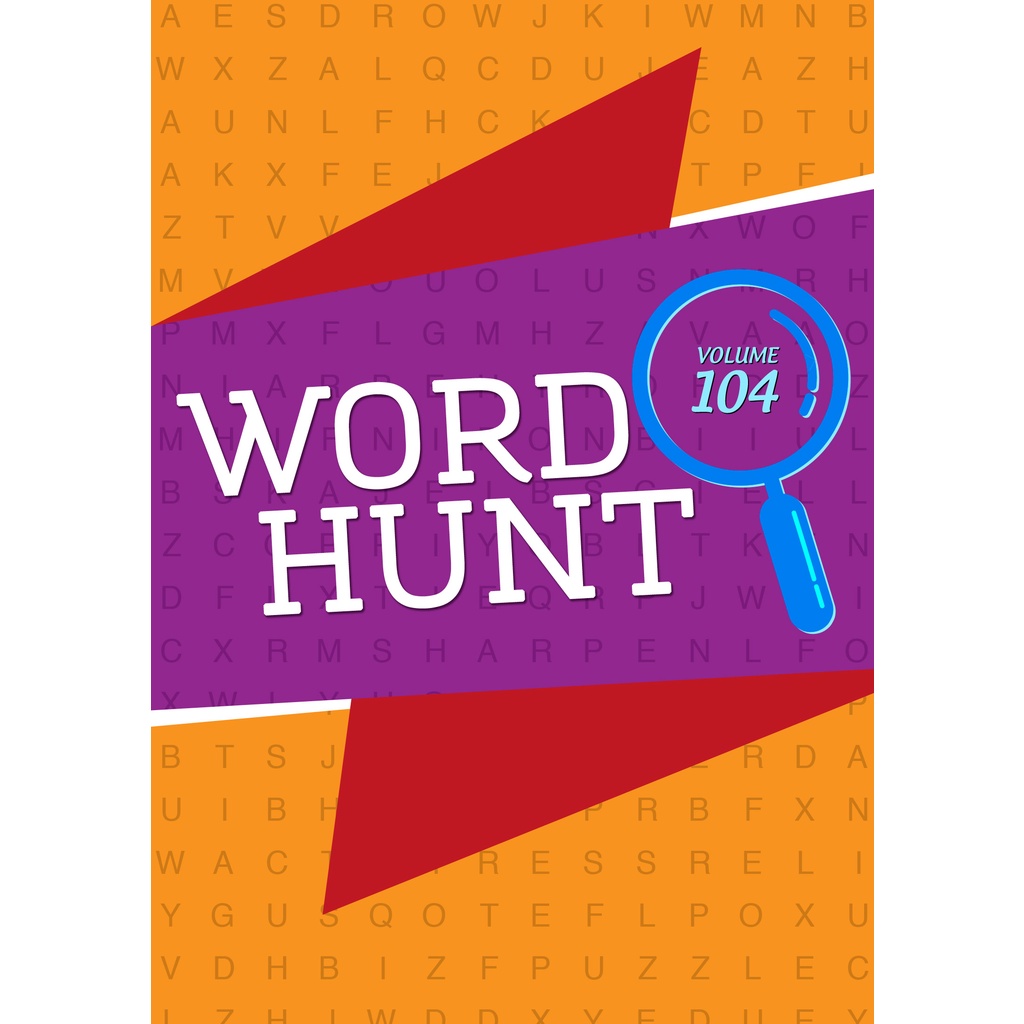 Word Hunt (Volume 104) - Suitable For All Ages! | Shopee Philippines