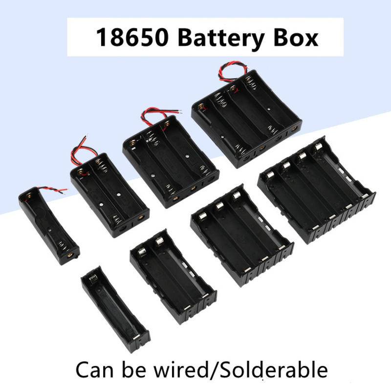 18650 Lithium Battery Box Welding With Pin Wire 1 Section 2 Connects 3 ...