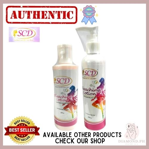 Original SCD Bleaching Lotion with Sun Protection Big 250ml Small 120ml ...