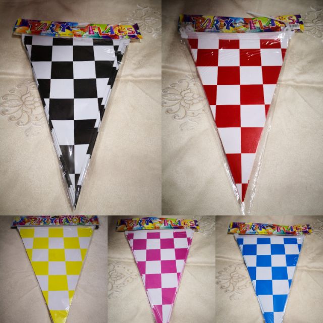 Checkered Banderitas 3metes | Shopee Philippines