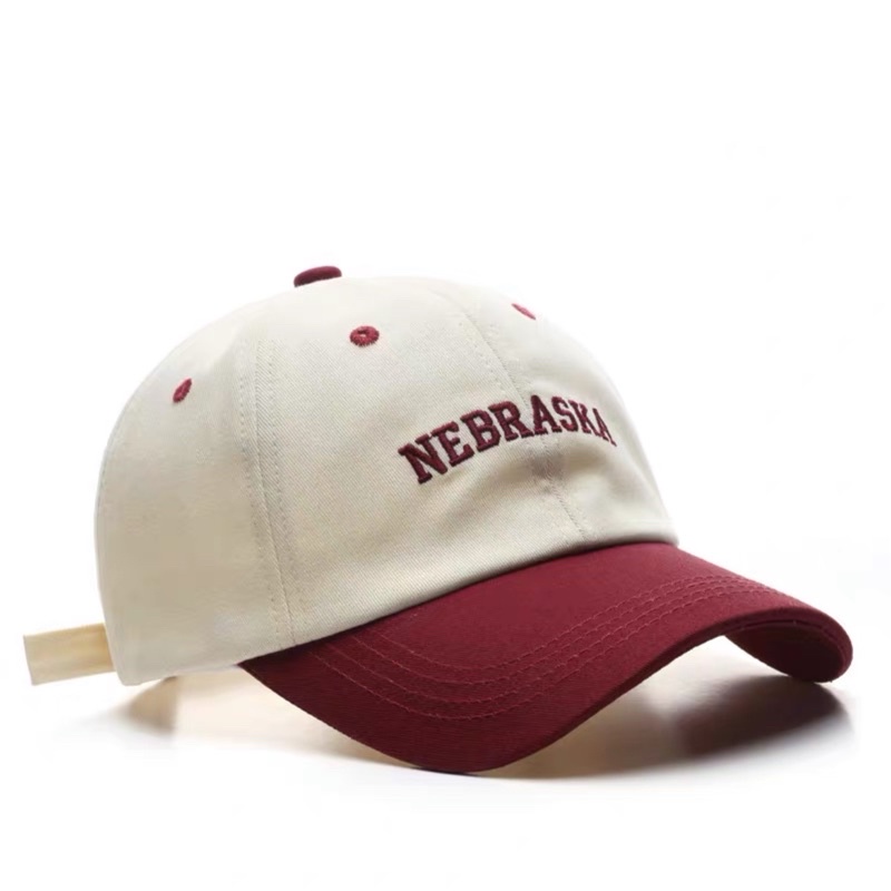 RAINBOWCO Nebraska Korean Baseball Cap Unisex Fashion Cap For Men And ...