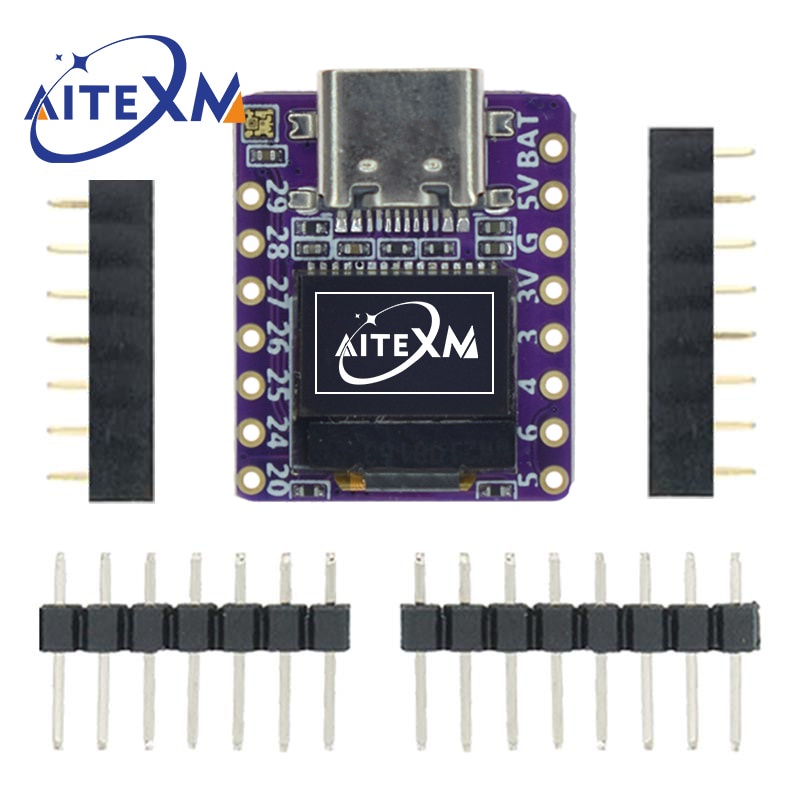 ESP32 C3 / RP2040 Raspberry Pi Pico Development board with 0.42 inch ...