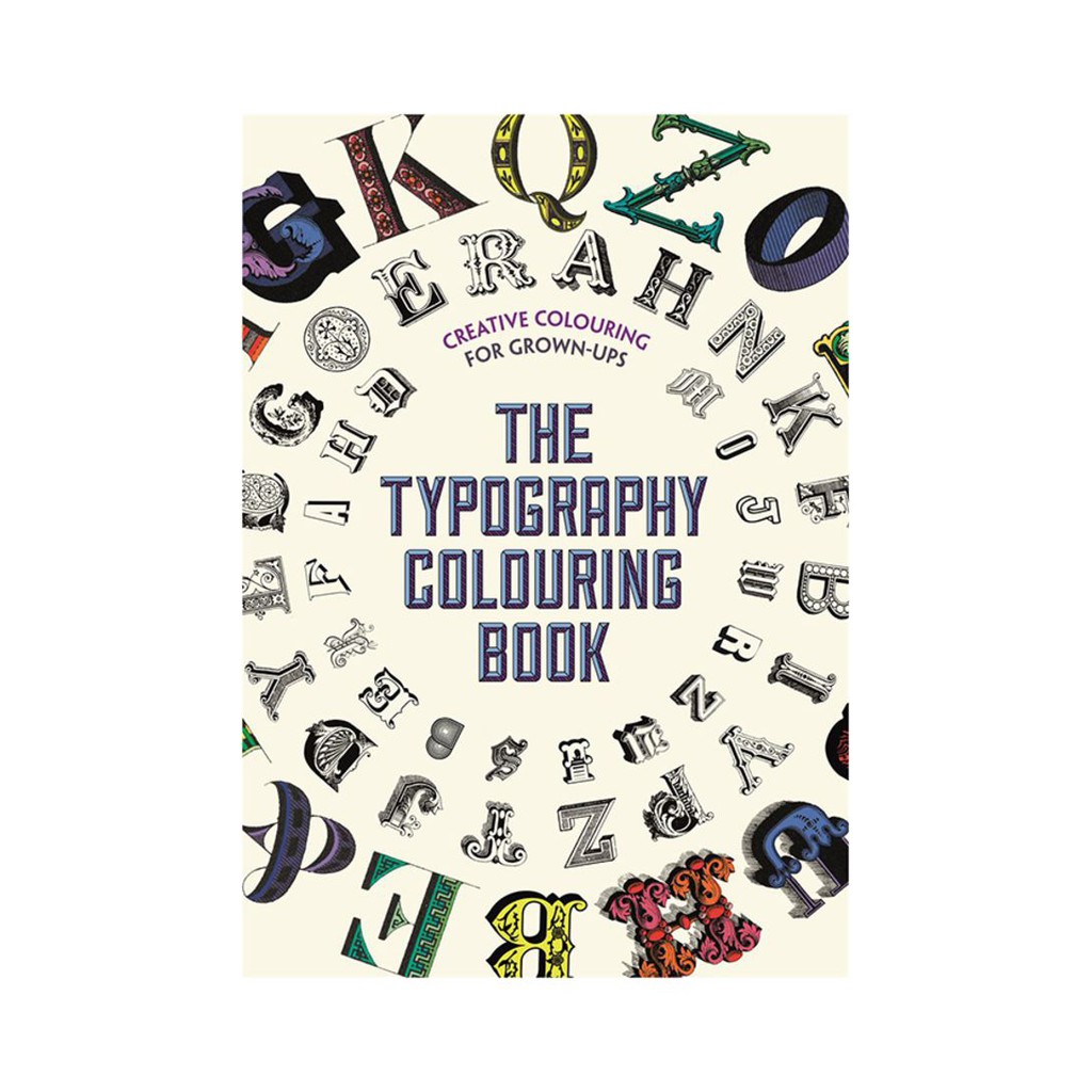 Typography Coloring Book | Shopee Philippines