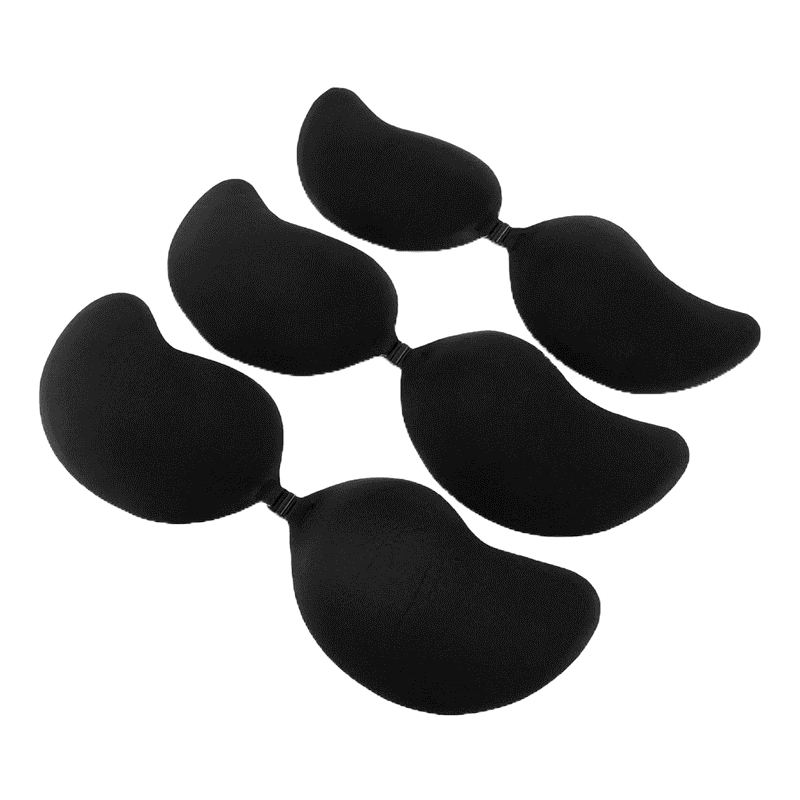 Women Silicone Adhesive Stick On Magic Push Up Strapless Bra | Shopee ...