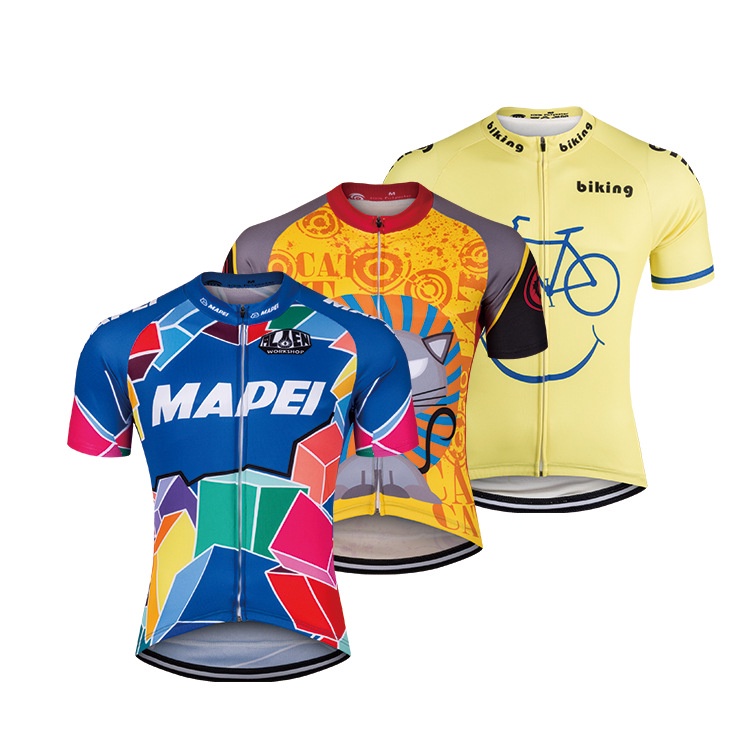 Ready Stock New Style Outdoor off-road road cycling clothing tops short ...
