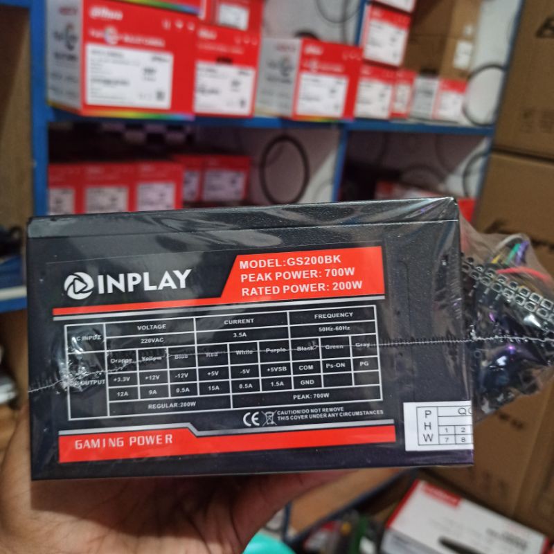 inPlay Power Supply 700w / YGT 750W | Shopee Philippines