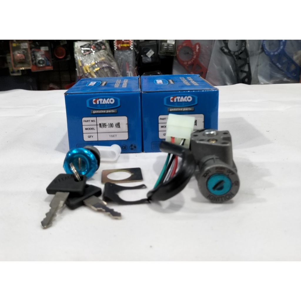 motorcycle ignition switch honda wave 100 (4pin)/(6pin) | Shopee ...