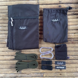 RepmaK Heavy Duty Cocoon-type Hammock / Outdoor hammock with carab and ...