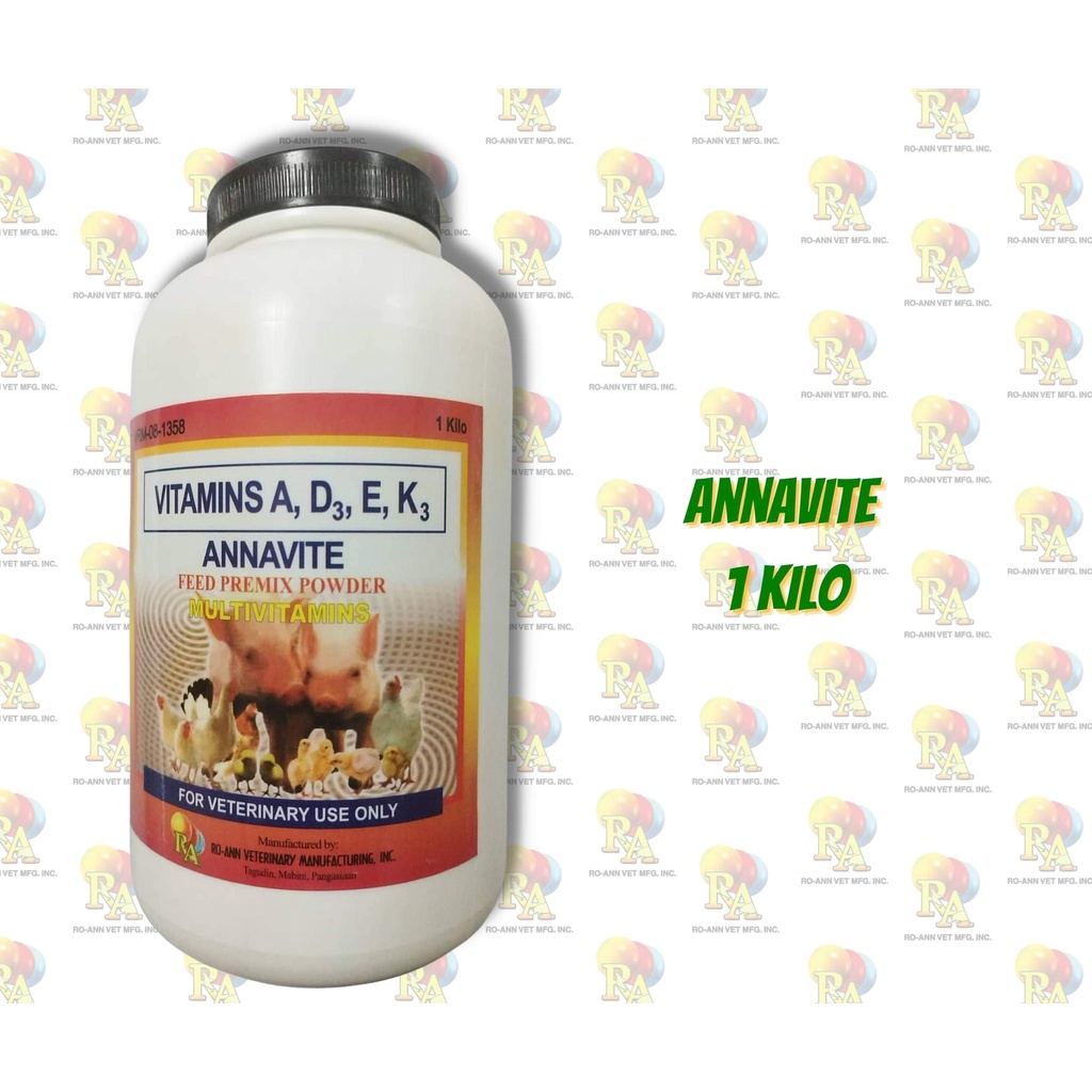 Annavite (Vit. ADEK) Feed Premix 1kg Foil 1kg Foil | Shopee Philippines