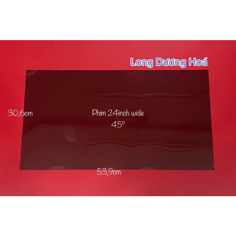 Polarized Film - Screen Film 24inch 45 Degree, 135 Degree WIDE ...