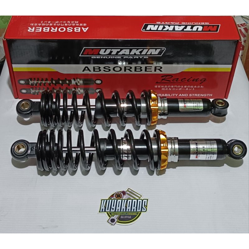 MUTAKIN 330MM DUAL SHOCK WAVE/XRM/SMASH/RAIDER J/SHOGUN | Shopee ...