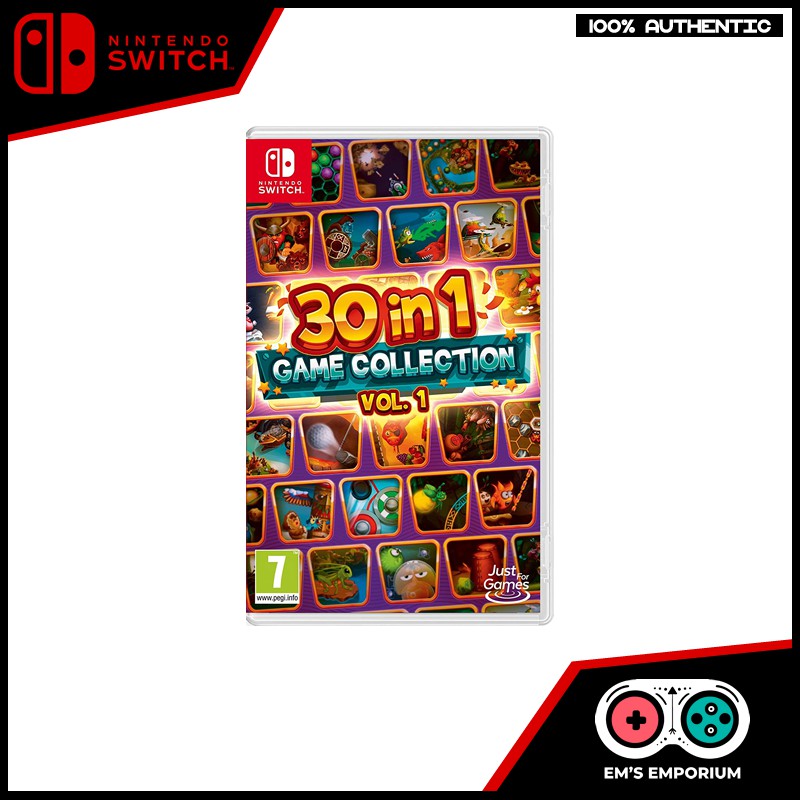 Nintendo Switch Games 30 in 1 Game Collection | Shopee Philippines