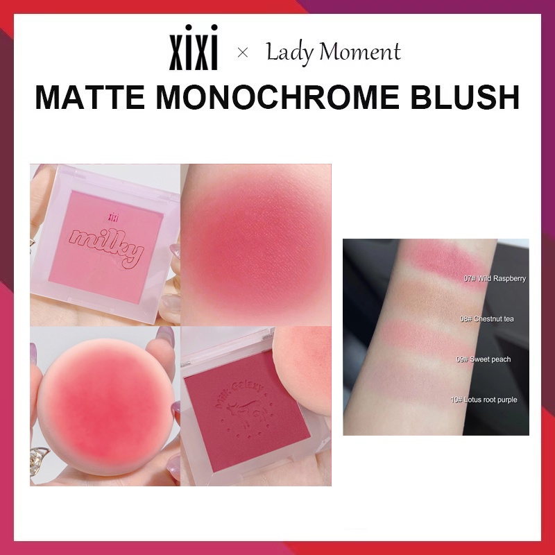 XIXI multicolour blush Blue Purple Blush on for lighten dark circles ...