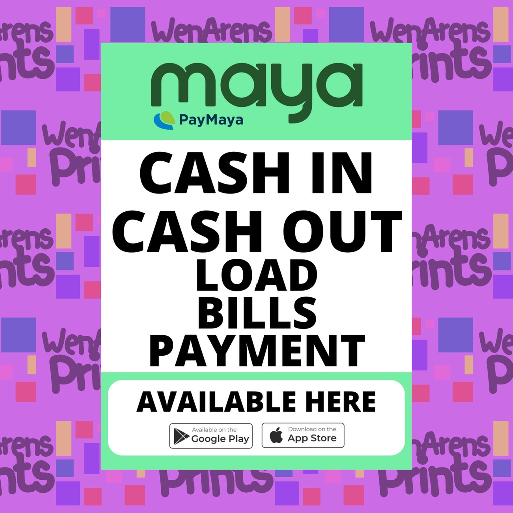 Store Sign Loading Station Sari Sari Store Laminated & PVC Sign ...