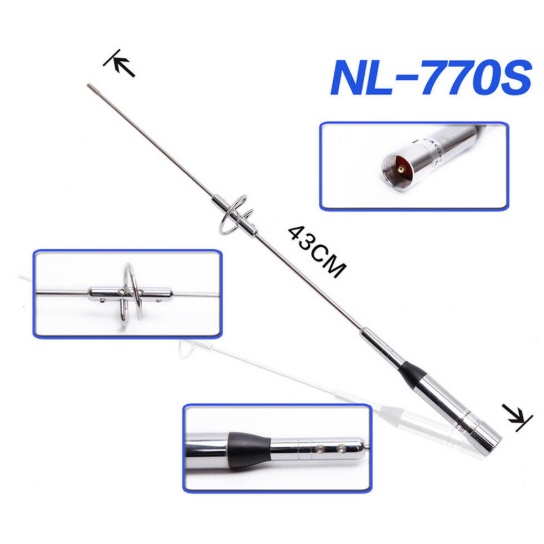 Original NL 770S Dual Band Car Ham Radio Mobile Aerial Antenna For Car ...
