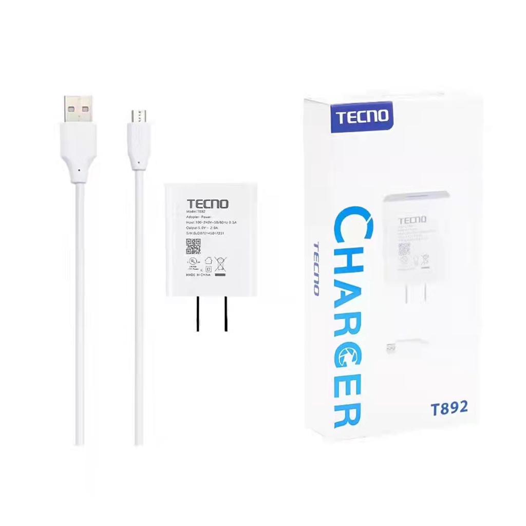Original Tecno Micro USB Charger | Shopee Philippines