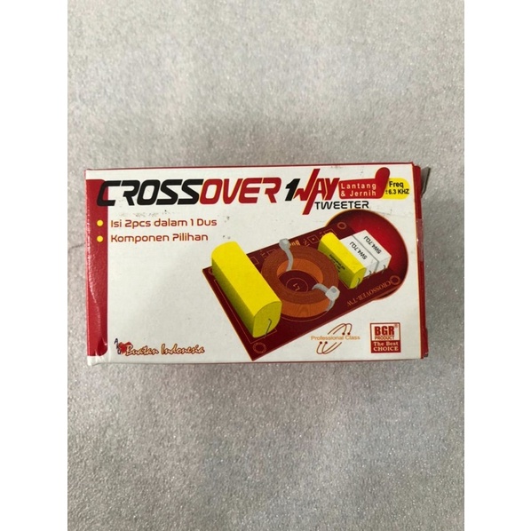 1 Way Crossover Kit BGR BELL Crossover Tweeter BELL BGR | Shopee ...
