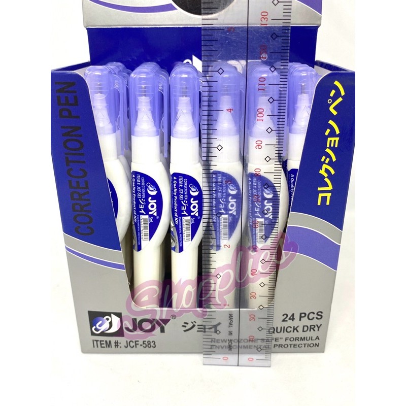 JOY JCF-583 5 ml Correction Pen (Small size) 24s | Shopee Philippines