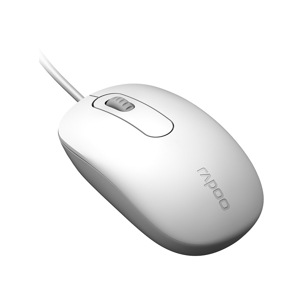 Rapoo N200 / N120 Wired Mouse 1000 DPI Optical USB Entry Level Mouse ...