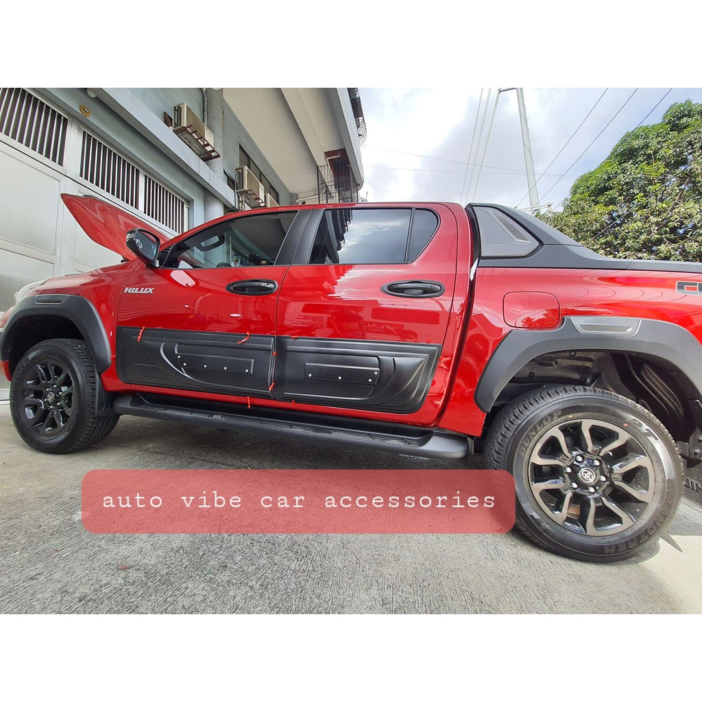 Toyota Hilux 2016-2025 Body Cladding | Shopee Philippines