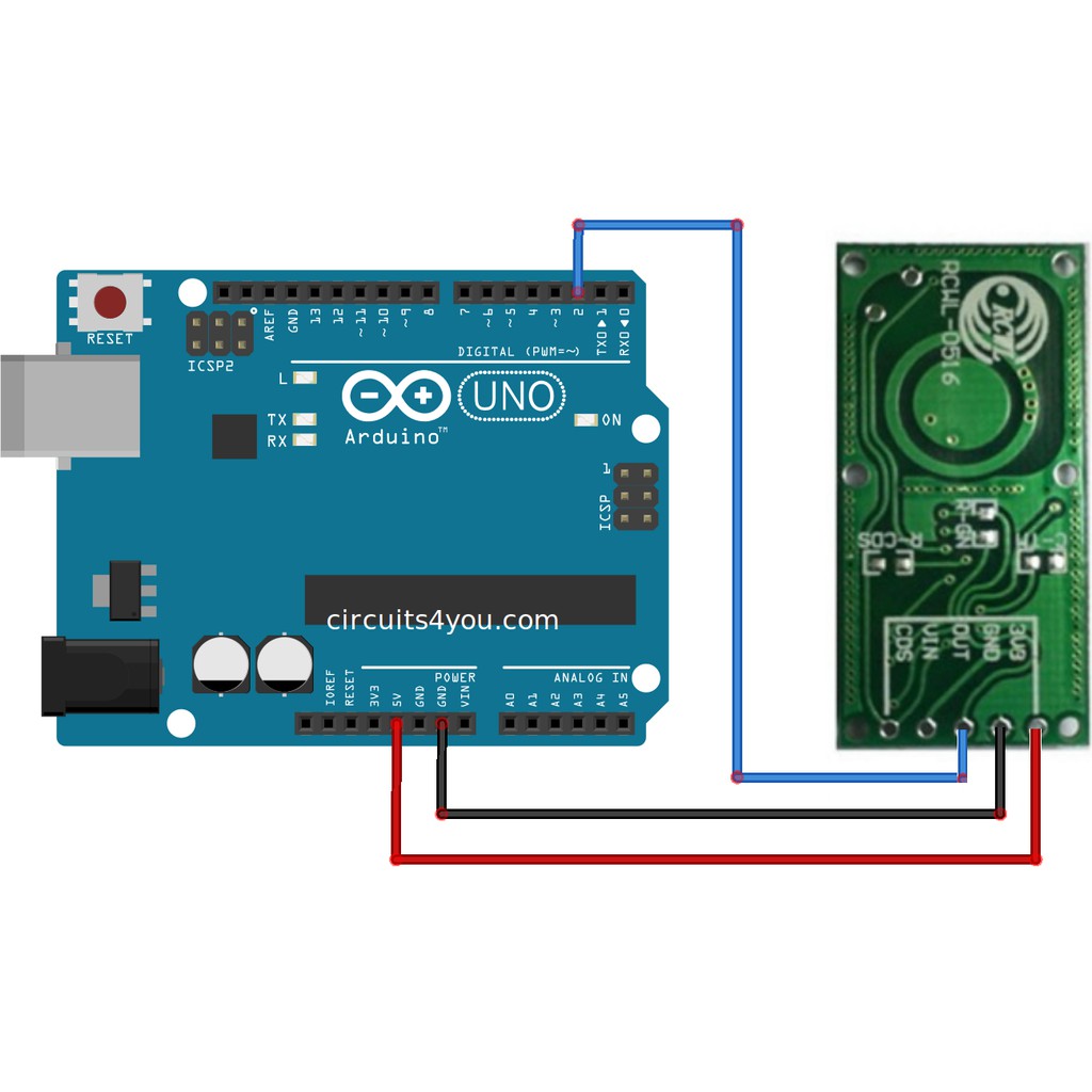 RCWL-0516 microwave doppler radar sensor motion security sensor for ...