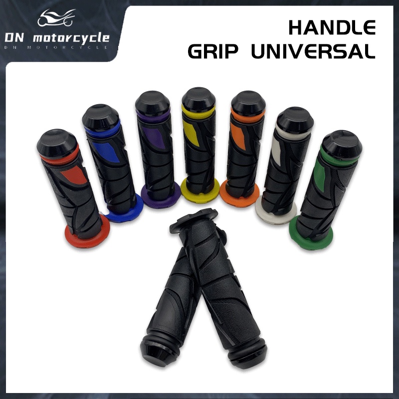 Motorcycle Handle Grip Universal #5252 | Shopee Philippines