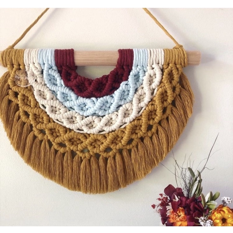 Unique macrame wall decoration | Shopee Philippines
