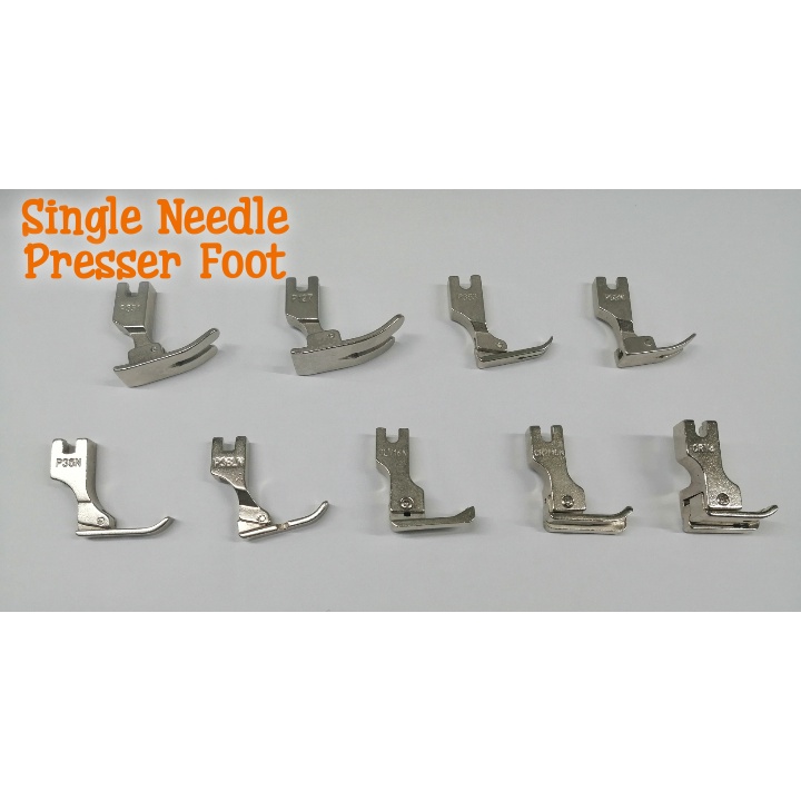 PRESSER FOOT FOR SINGLE NEEDLE SEWING MACHINE P351, P127, P363, P58N ...