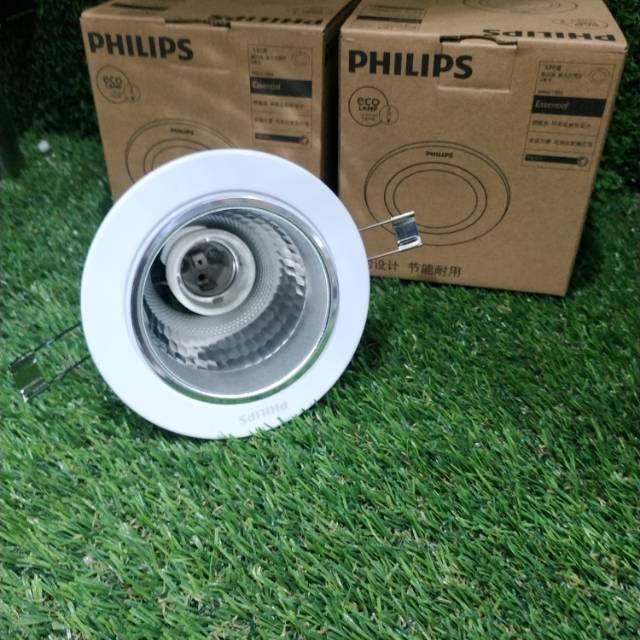 PUTIH Downlight PHILIPS 66662 RECESSED 3 INCH WHITE LIGHT HOUSE AND NICKEL | Shopee Philippines