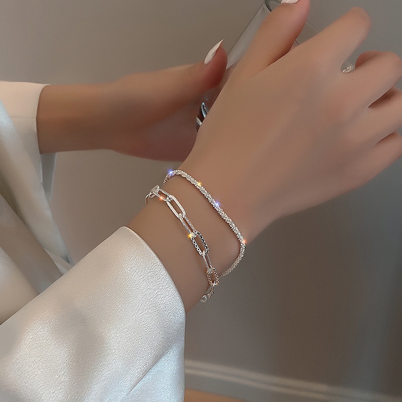 Personality Simple Star Moon Bead Chain Bracelet For Women Fashion ...
