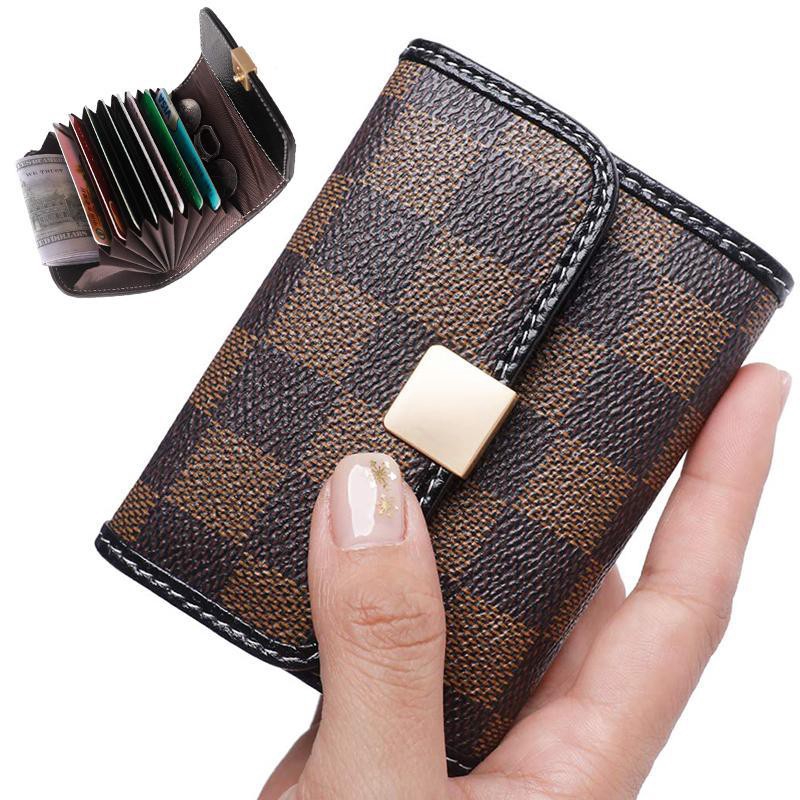 Evertoner Women's Small Rfid Credit Card Case Wallet Leather Coin Purse ...