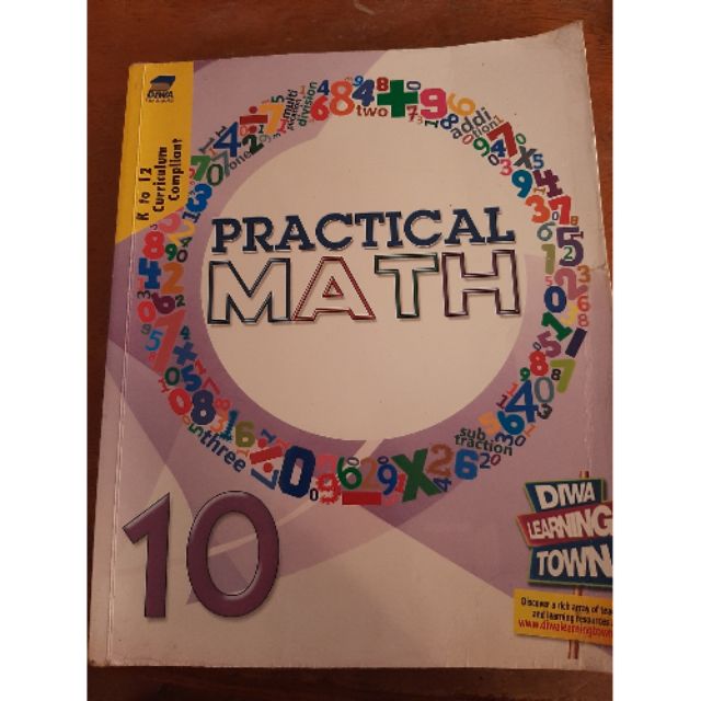 Grade 10 Textbook Practical Math K to 12 Compliant | Shopee Philippines