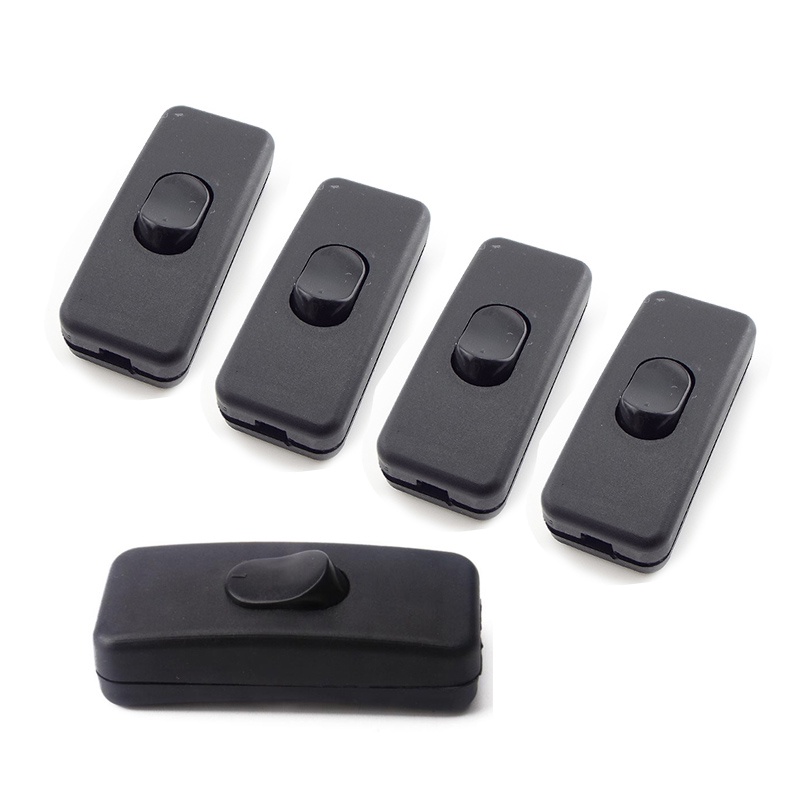 5pcs On/Off Push Button Switch Table Lamp 110 250V Desk Bulb Light ...