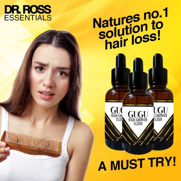 DR.ROSS GUGU HAIR GROWER ELIXIR FOR SCALP, BEARD AND EYEBROWS - COD ...